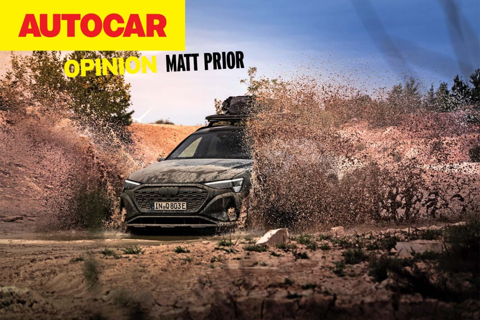 Matt Prior takes electric SUVs off-road to rewrite the rulebook - Auto ...